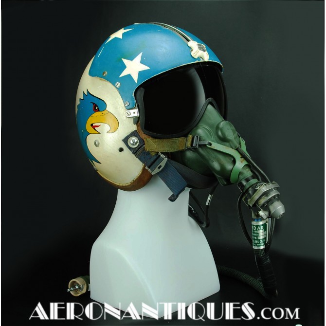 usn pilot helmet;aph5 helmet;aph-5 flight helmet;navy flying helmet