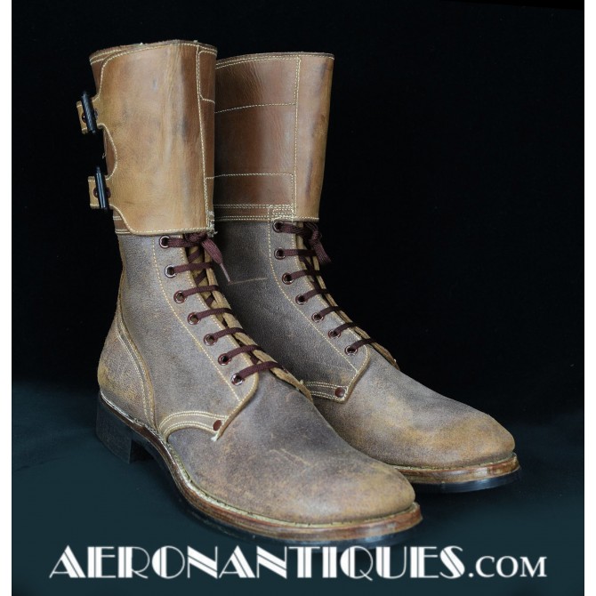 wwii us service shoes;us wwii combat shoes;us pilot wwii boots;buckle ...