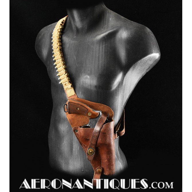 leather shoulder holster; boyt ;38 s&w victory revolver holster;