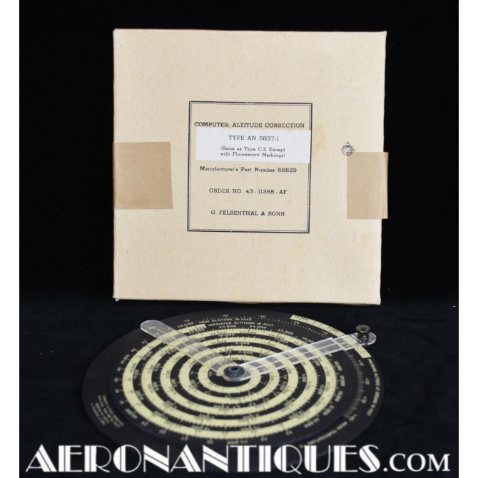 us army air force pilot computer;dead reckoning computer usaaf;wwii ...