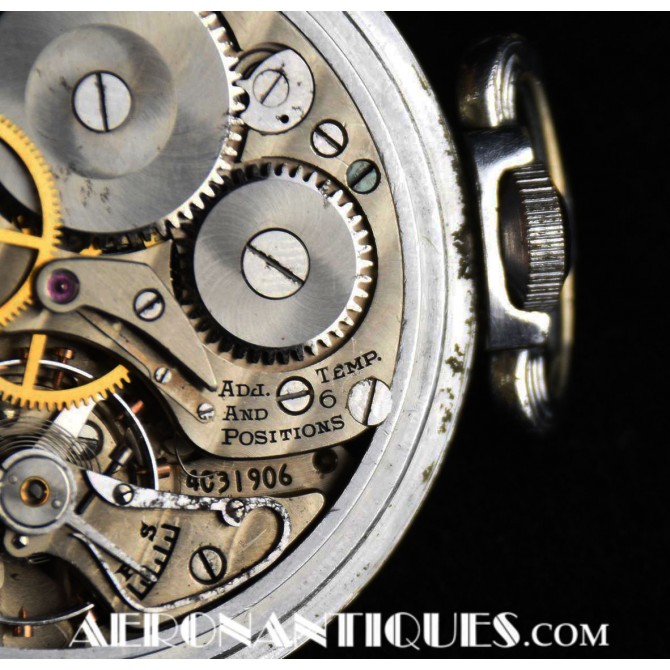 wwii us pilot watch;wwii cockpit clock;fighter pilot watch;elgin clock ...