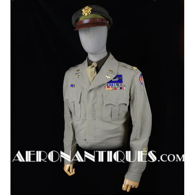 9th air force; wwii us army ike jacket;wwii us officer ike jacket;army ...