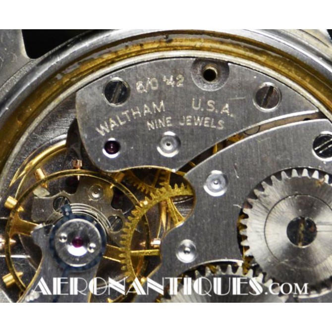 wwii us pilot watch;wwii cockpit clock;fighter pilot watch;elgin clock ...
