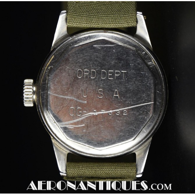 wwii us pilot watch;wwii cockpit clock;fighter pilot watch;elgin clock ...