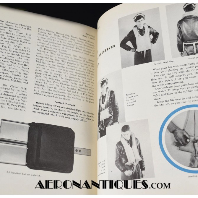manual;usaaf manual;booklet;pilo information file;pif;air force manual