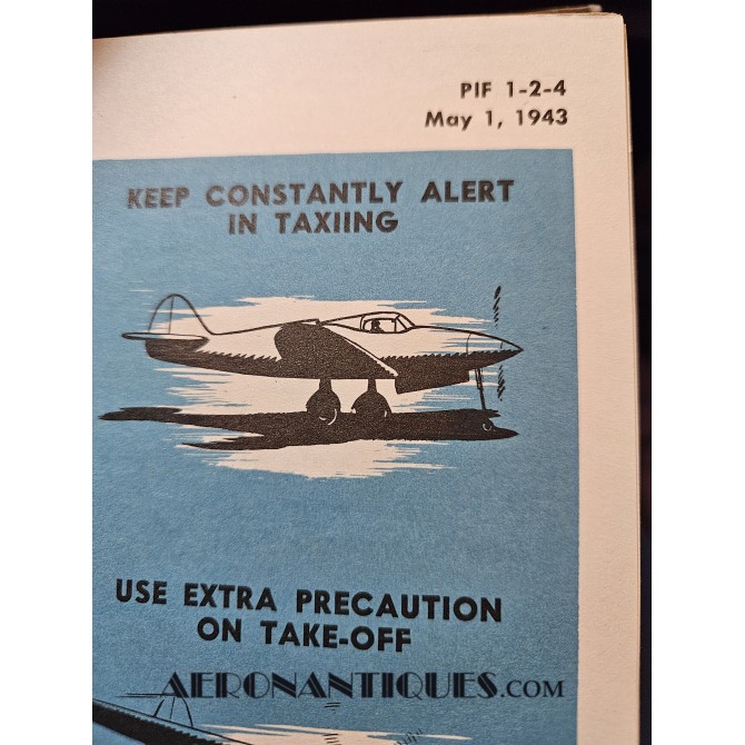 manual;usaaf manual;booklet;pilo information file;pif;air force manual