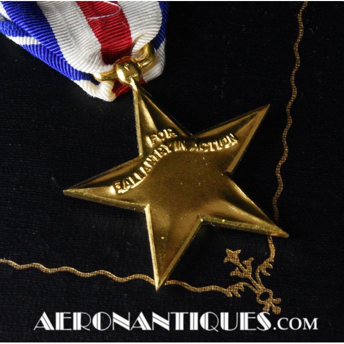 wwii silver star;silver star medal;wwii medal;us medal;us silver star