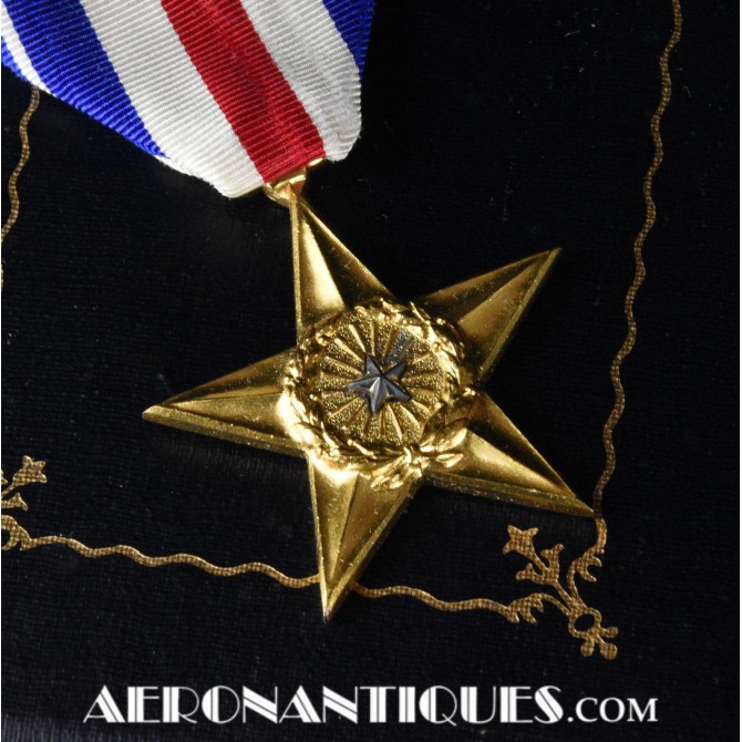 wwii silver star;silver star medal;wwii medal;us medal;us silver star