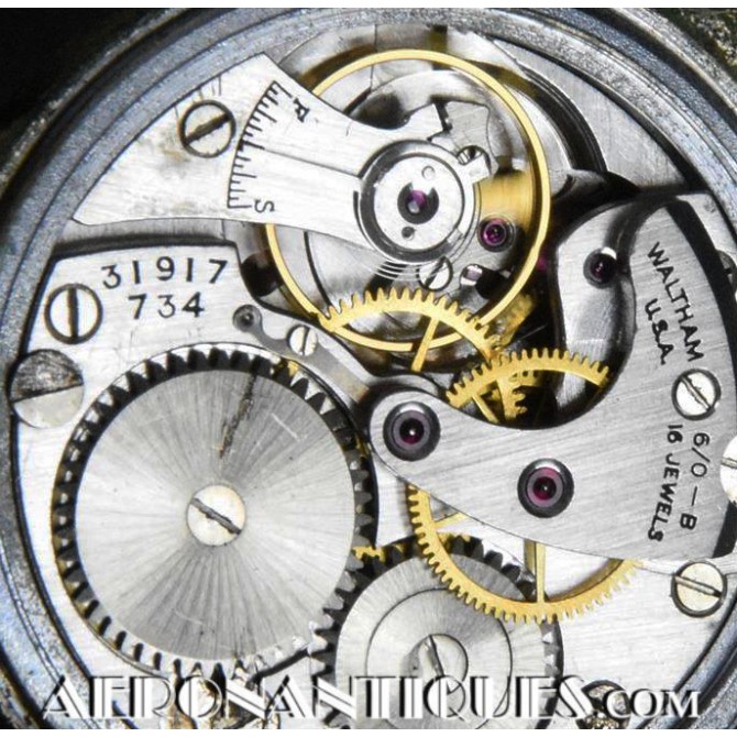 wwii us pilot watch;wwii cockpit clock;fighter pilot watch;elgin clock ...