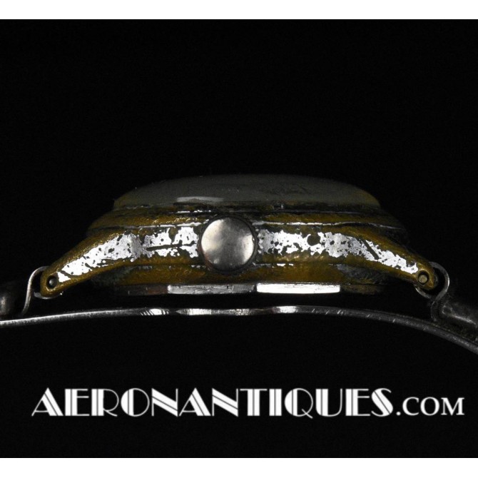wwii us pilot watch;wwii cockpit clock;fighter pilot watch;elgin clock ...