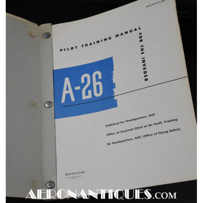 manual;usaaf manual;booklet;pilo information file;pif;air force manual