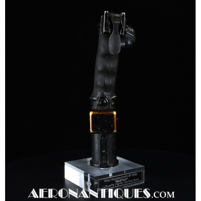 P51 mustang control grip;fighter joystick;aircraft control grip;wwii ...