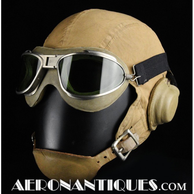 b6 sheepskin flying helmet;helmet;flight helmet;flying helmet;sheepskin ...