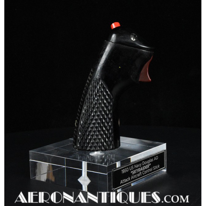 P51 mustang control grip;fighter joystick;aircraft control grip;wwii ...