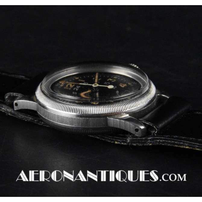wwii us pilot watch;wwii cockpit clock;fighter pilot watch;elgin clock ...