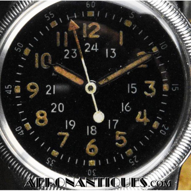 wwii us pilot watch;wwii cockpit clock;fighter pilot watch;elgin clock ...