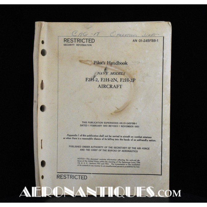 manual;usaaf manual;booklet;pilo information file;pif;air force manual
