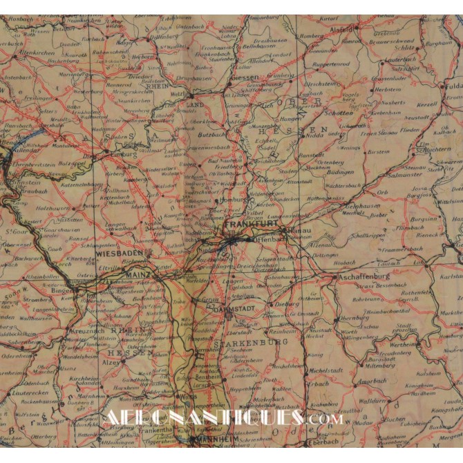 pilot escape chart;silk chart;wwii pilot map scarf;map;chart