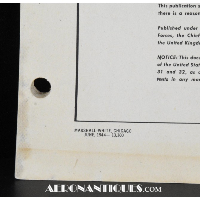 manuel;livre;notice;pilot information file;livre usaaf;