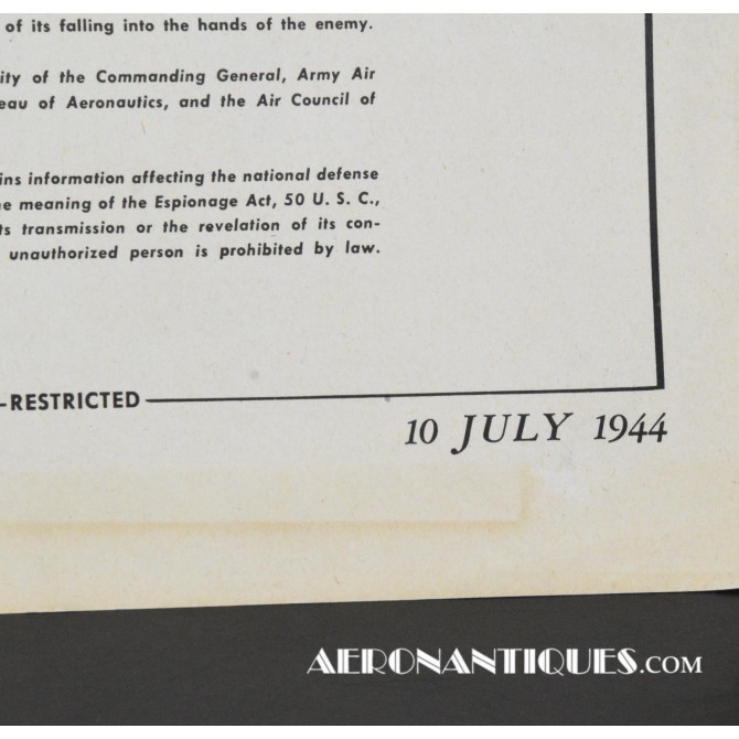 manual;usaaf manual;booklet;pilo information file;pif;air force manual