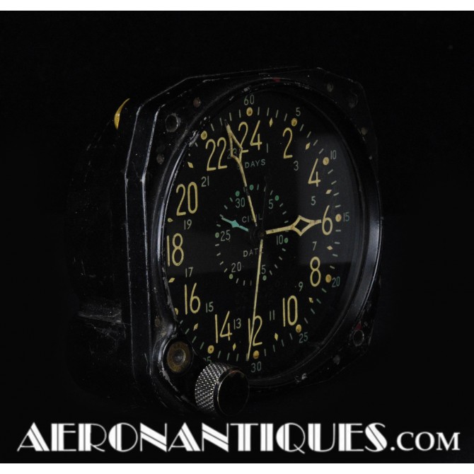 wwii us pilot watch;wwii cockpit clock;fighter pilot watch;elgin clock ...