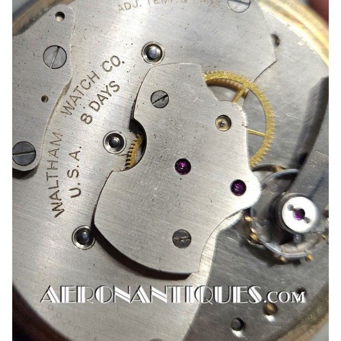 wwii us pilot watch;wwii cockpit clock;fighter pilot watch;elgin clock ...