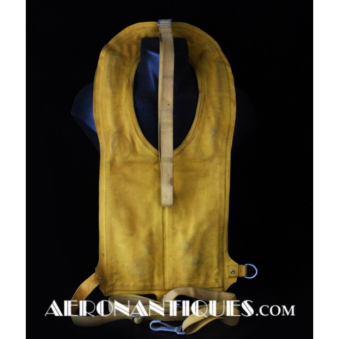 b4 life preserver;b-4 mae west;wwii us pilot mae west;an6519 life vest ...