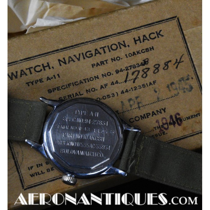 wwii us pilot watch;wwii cockpit clock;fighter pilot watch;elgin clock ...