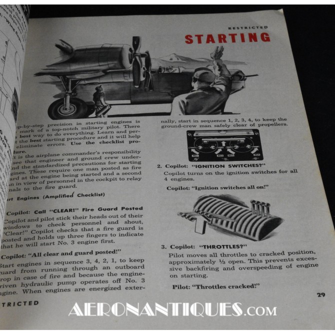 manual;usaaf manual;booklet;pilo information file;pif;air force manual