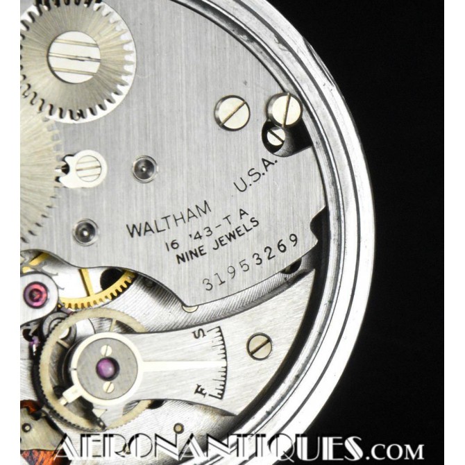 wwii us pilot watch;wwii cockpit clock;fighter pilot watch;elgin clock ...