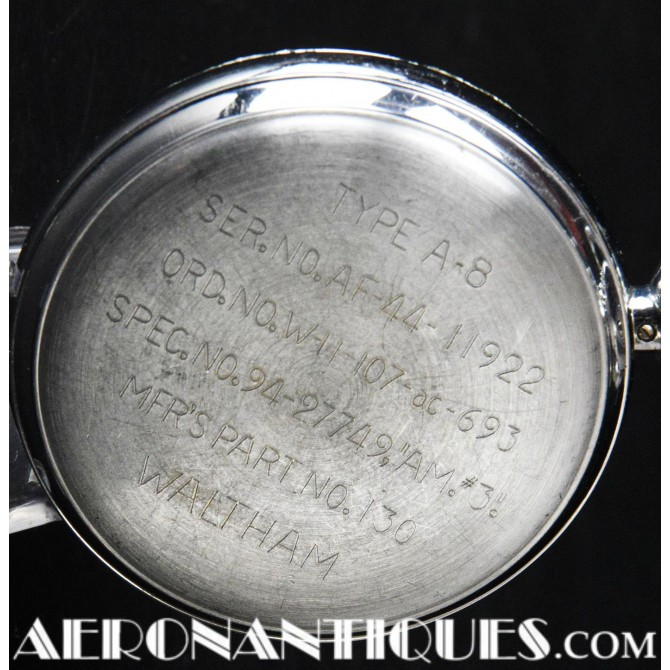wwii us pilot watch;wwii cockpit clock;fighter pilot watch;elgin clock ...