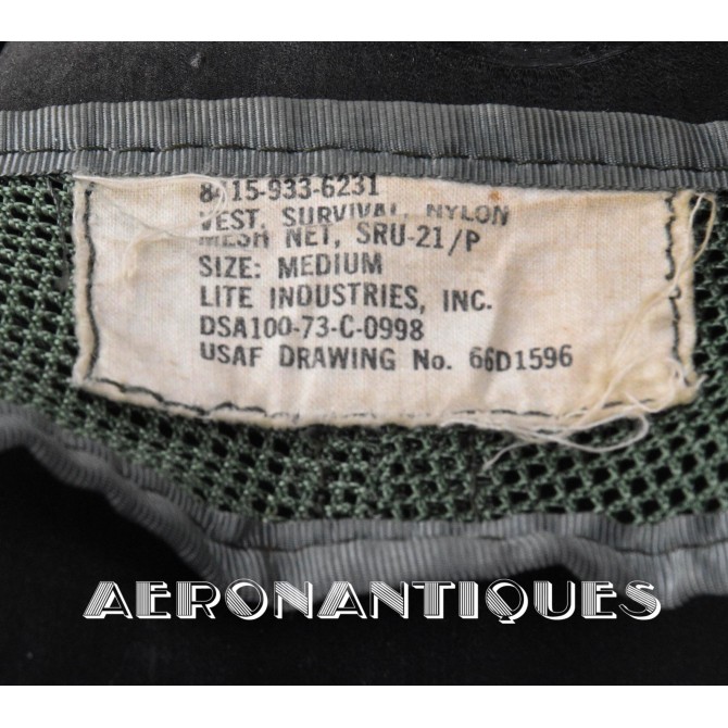gilets de survie;survival vests;survival aircrew;pilot survival