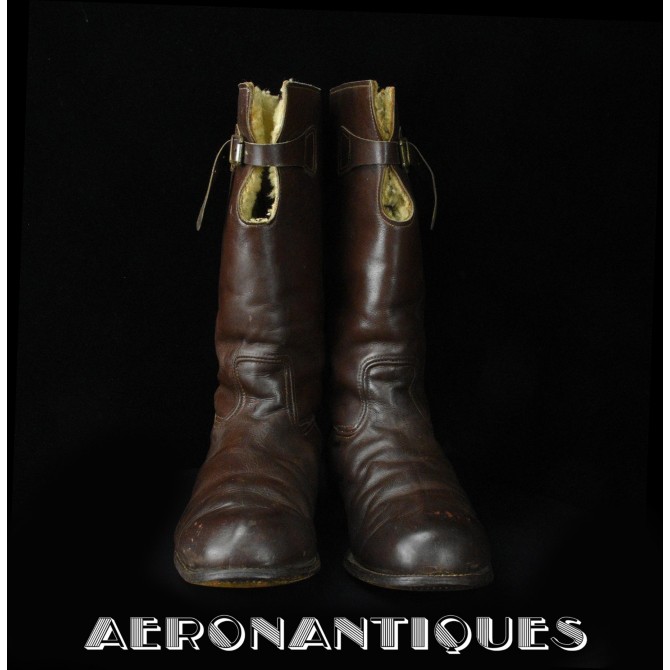 Bottes de Vol Pilote Pattern 36 RAAF USN USAAF WWII
